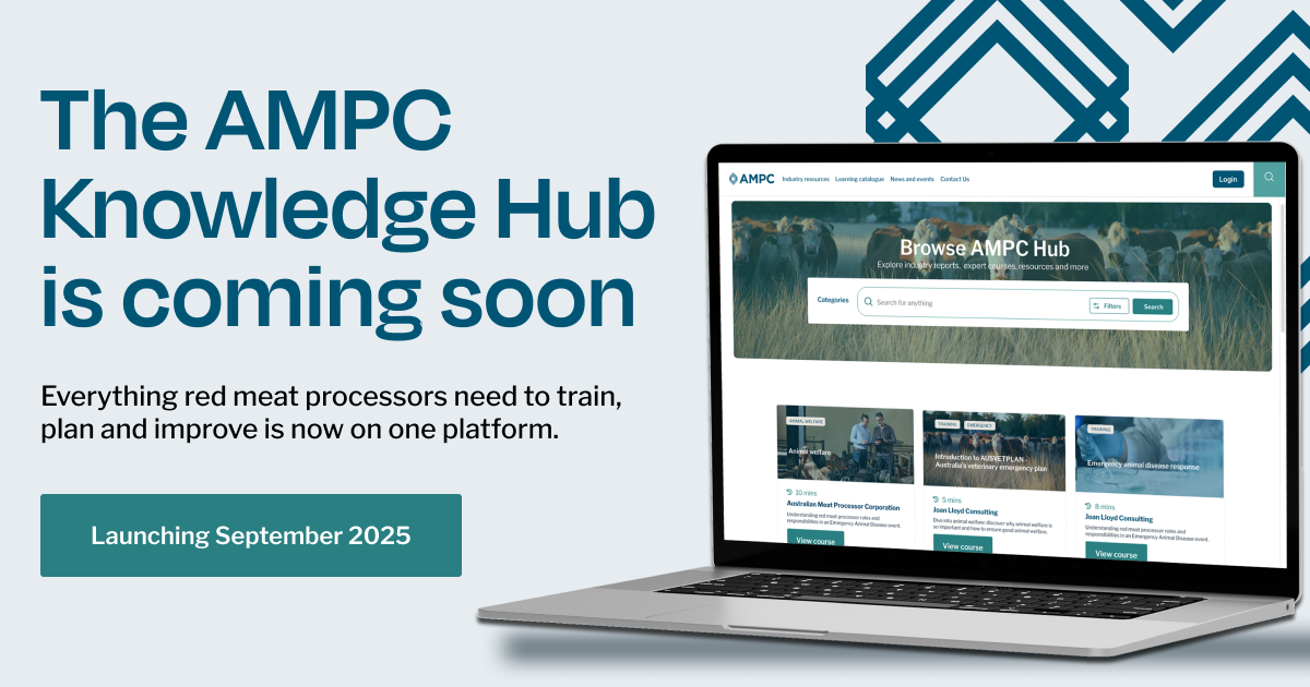 Introducing the AMPC Knowledge Hub